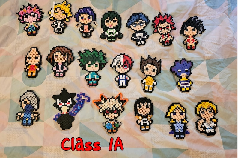 My Hero Academia Perler Beads - Etsy