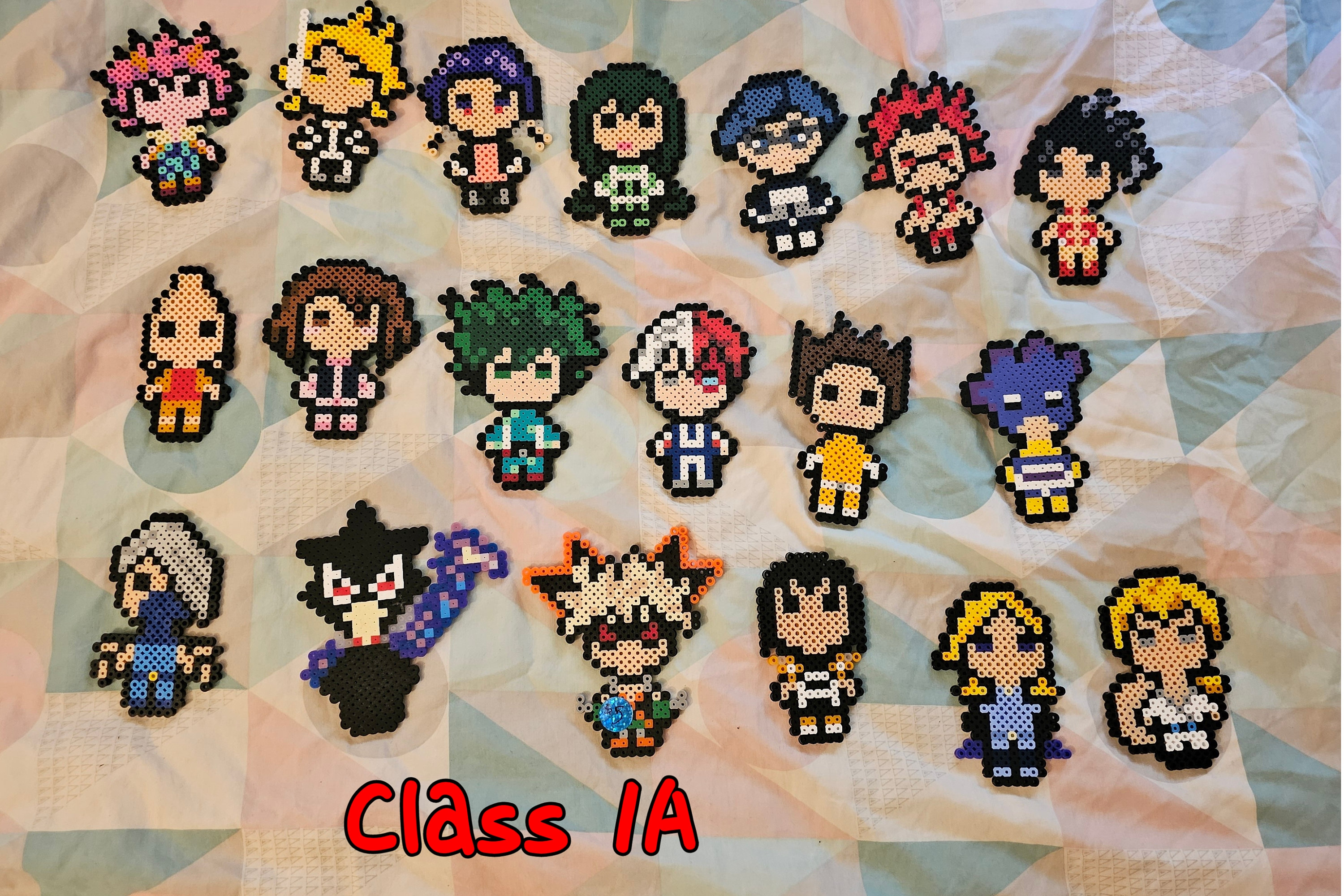 My Hero Academia Perler Beads - Etsy