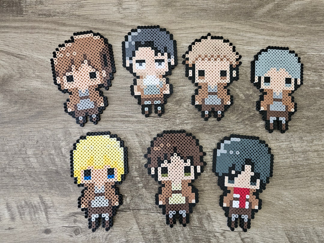 Attack on Titans Perler Beads - Etsy