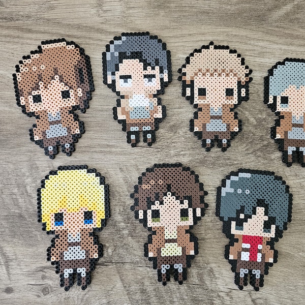Perler Beads Attack on Titan - Etsy