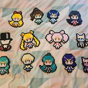 Chibi Sailor Moon Perler Bead Art - Etsy
