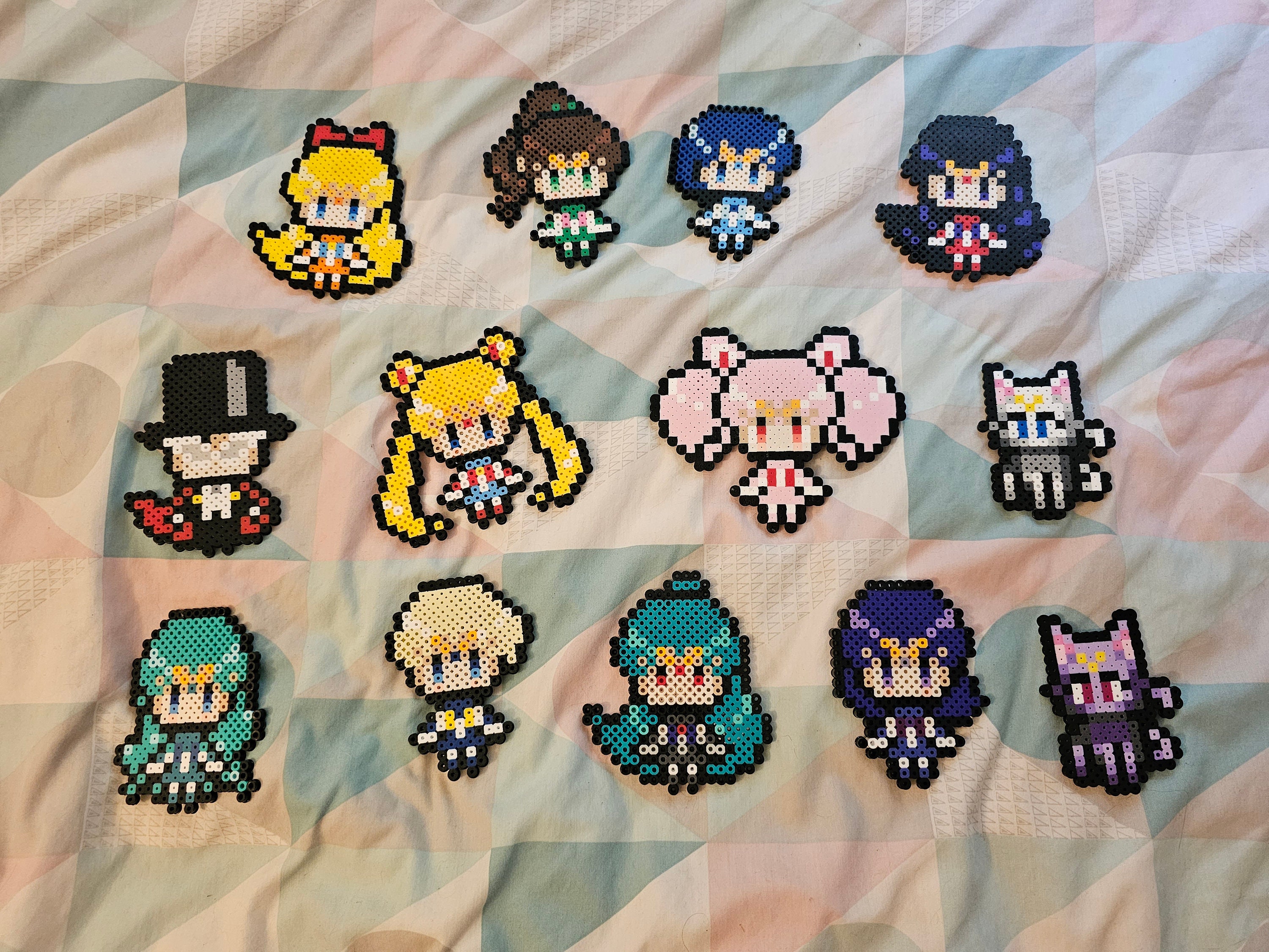 Chibi Sailor Moon Perler Bead Art - Etsy
