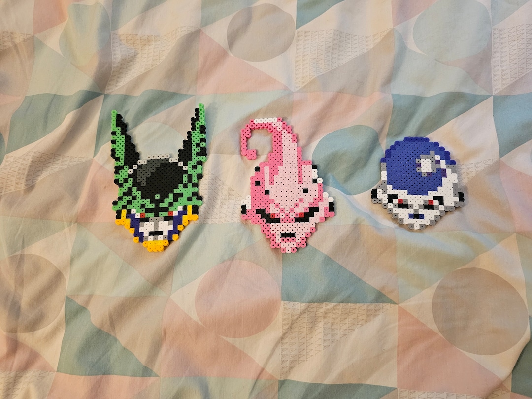 Dragon Ball Z Villain Perler Bead Art - Etsy