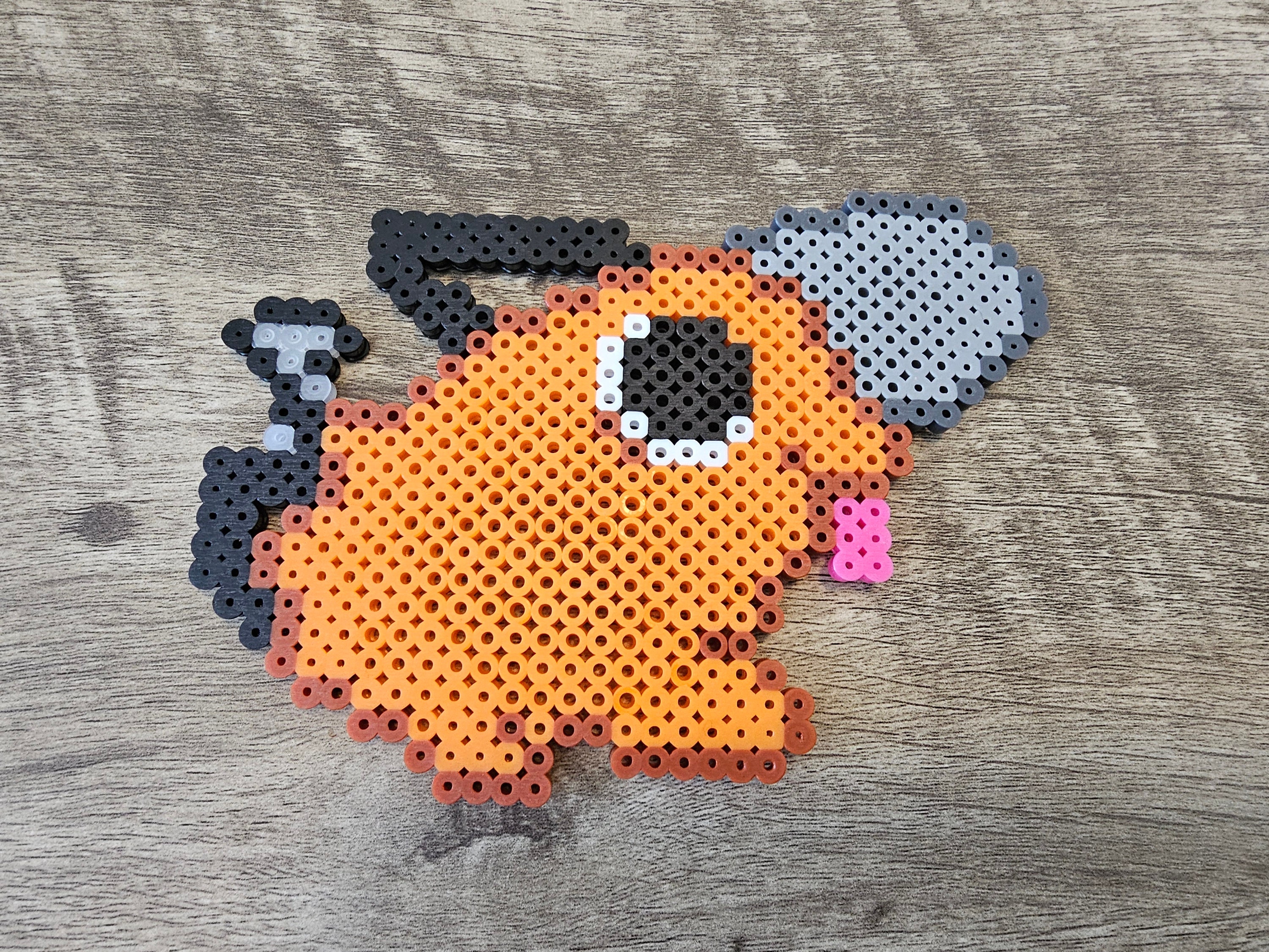 Chainsaw Man Perler Bead Art - Etsy