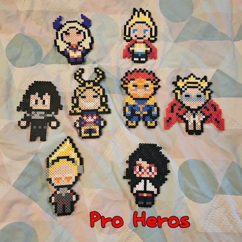 My Hero Academia Perler Beads - Etsy