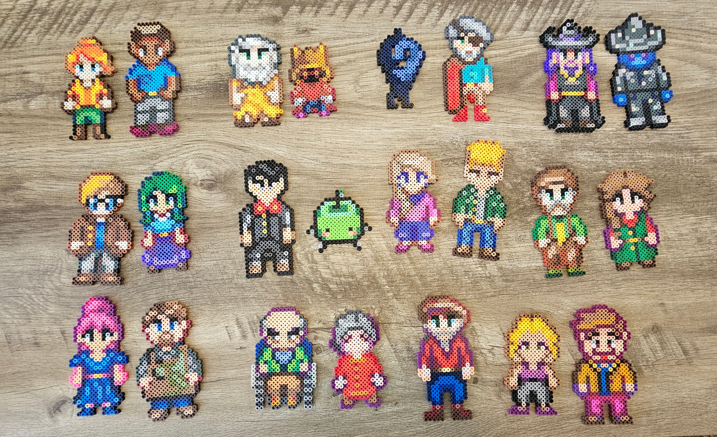Stardew Valley Character Perler Beads - Etsy