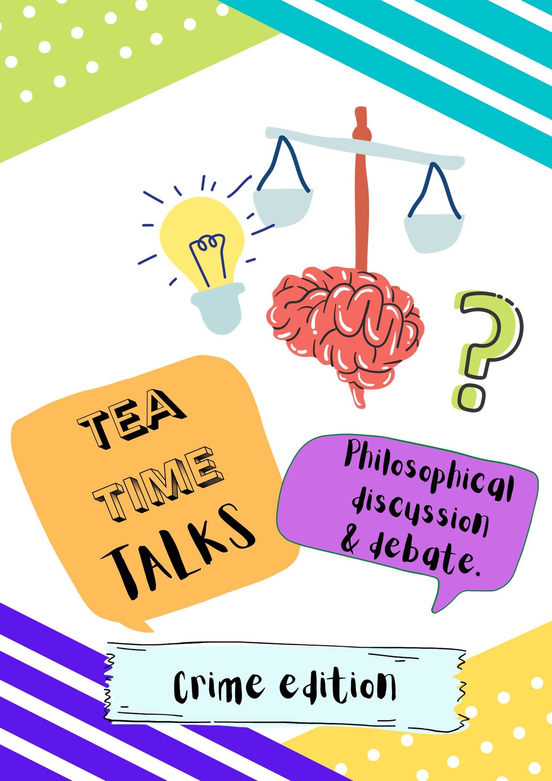 Philosophy Debate Learning Pack Crime Edition Printable Education ...