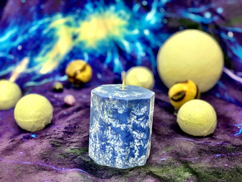 Octagon Pillar Candle /handmade / Self Care / High Vibrational ...