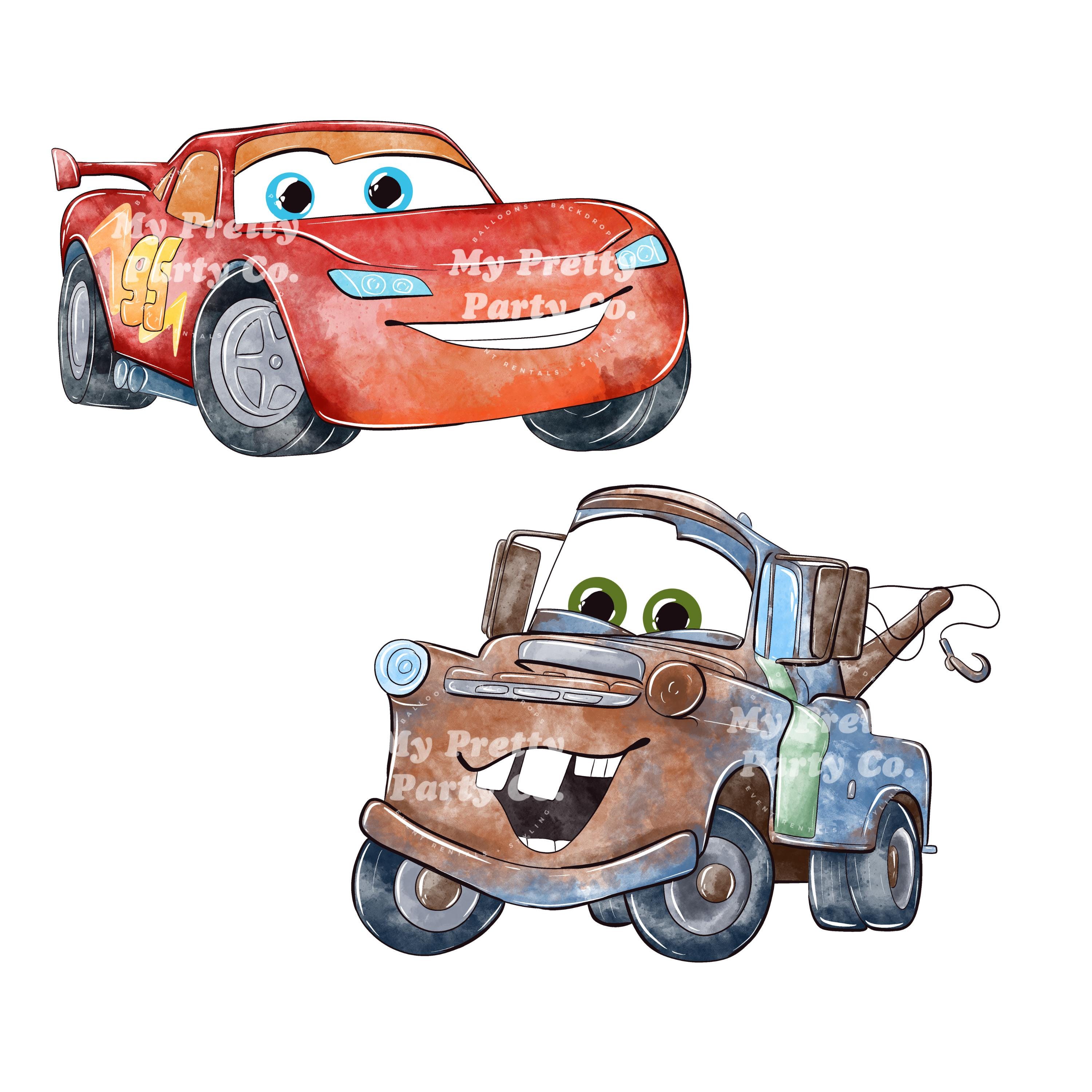 Editable Cars Lightning Mcqueen Image Racing Party, Digital Download ...