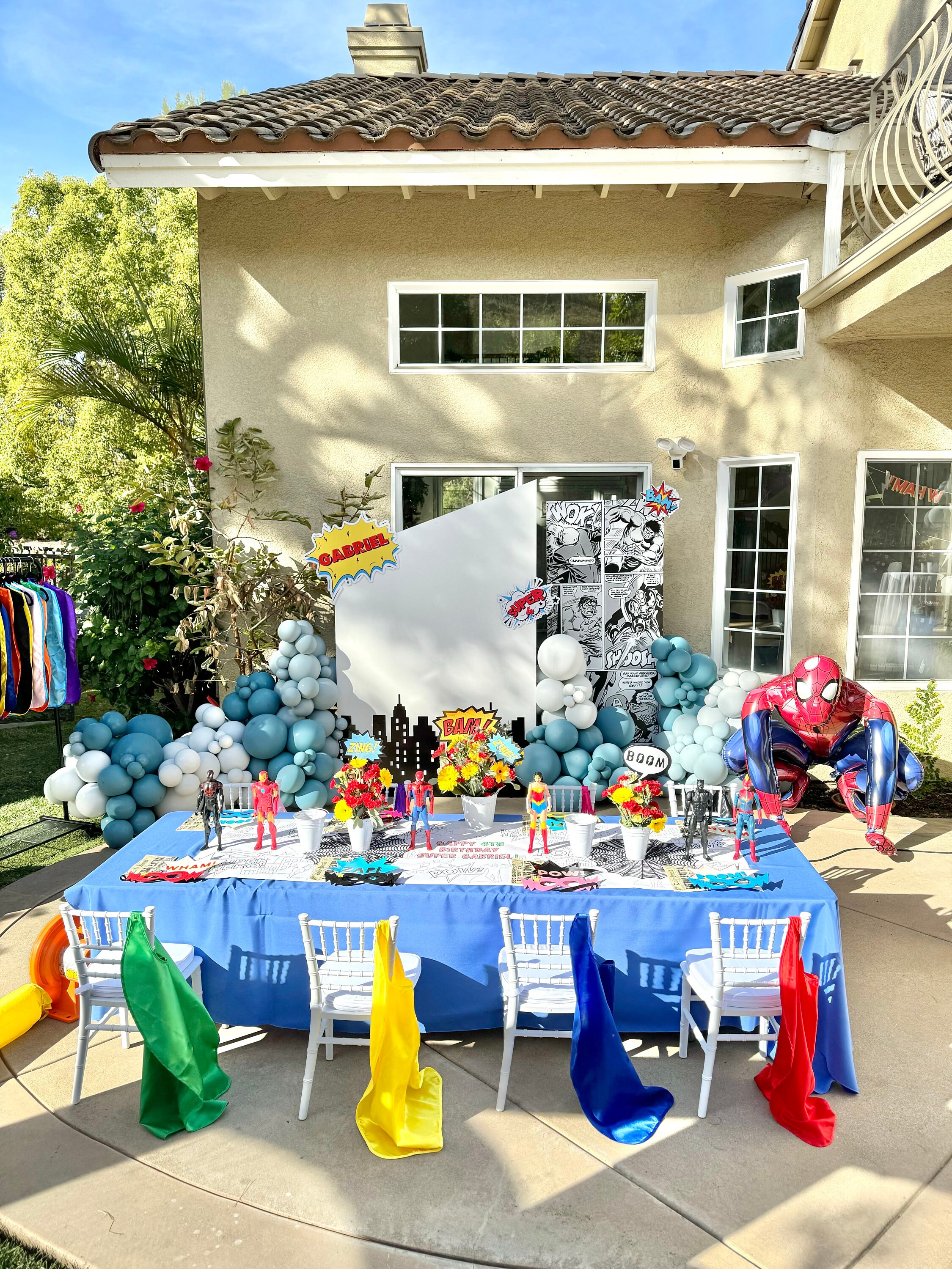 Editable Spider Man Birthday Gable Box Template, Printable Super Hero ...