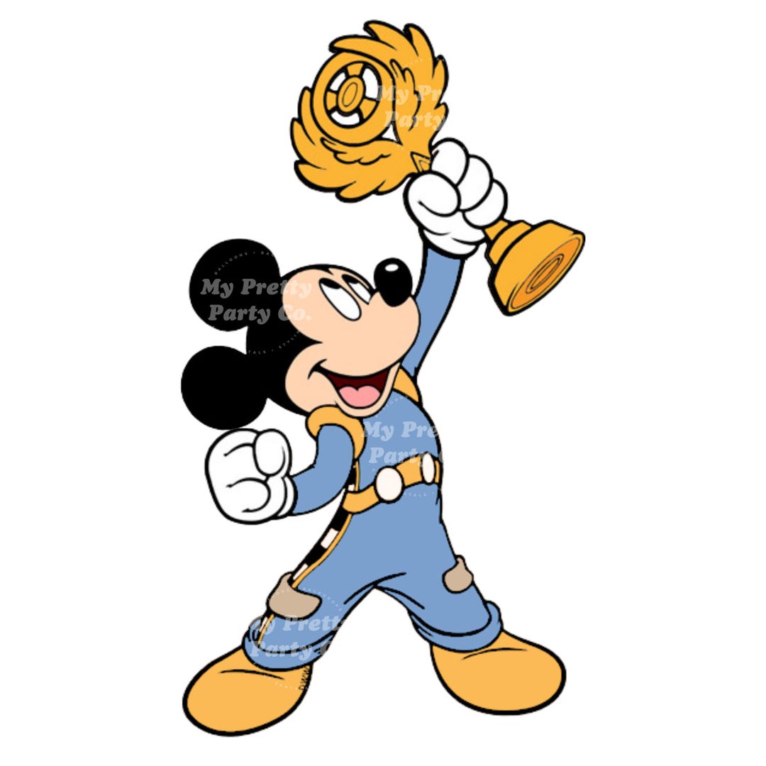 Mickey Blue Roadster Racer PNG, Fiesta de carreras Mickey Descarga ...