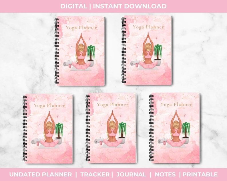 Yoga Planner, Yoga Poses Journal, Yoga Meditation, Yoga Printable ...