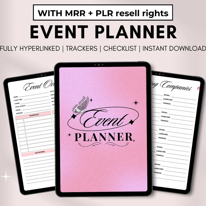Event Planner Resell - Etsy