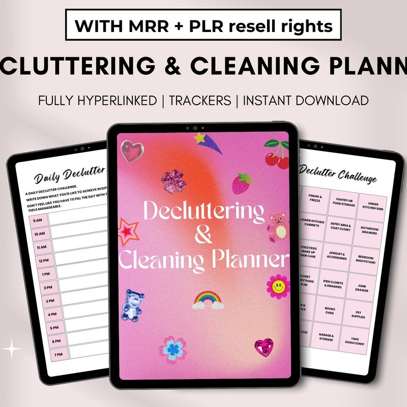 Declutter Planner - Etsy