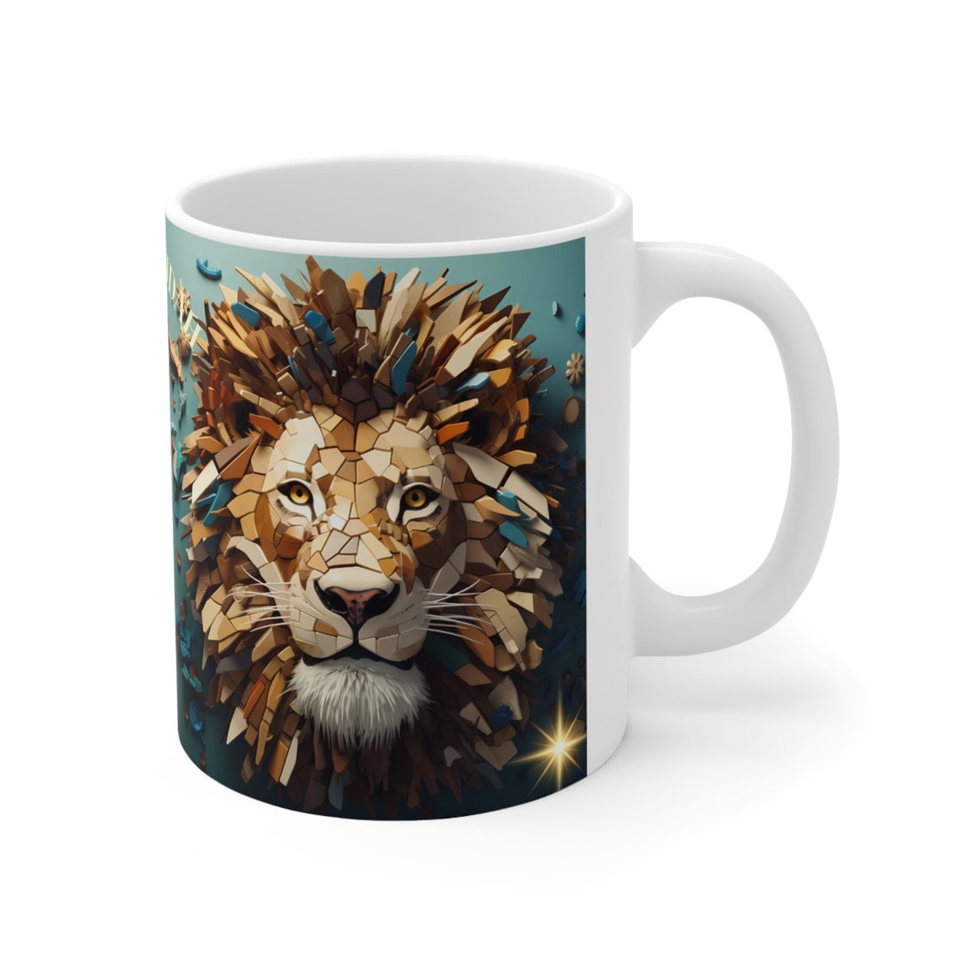 LION of JUDAH Mug Leon De Juda Taza Scripture Mugs Christian - Etsy