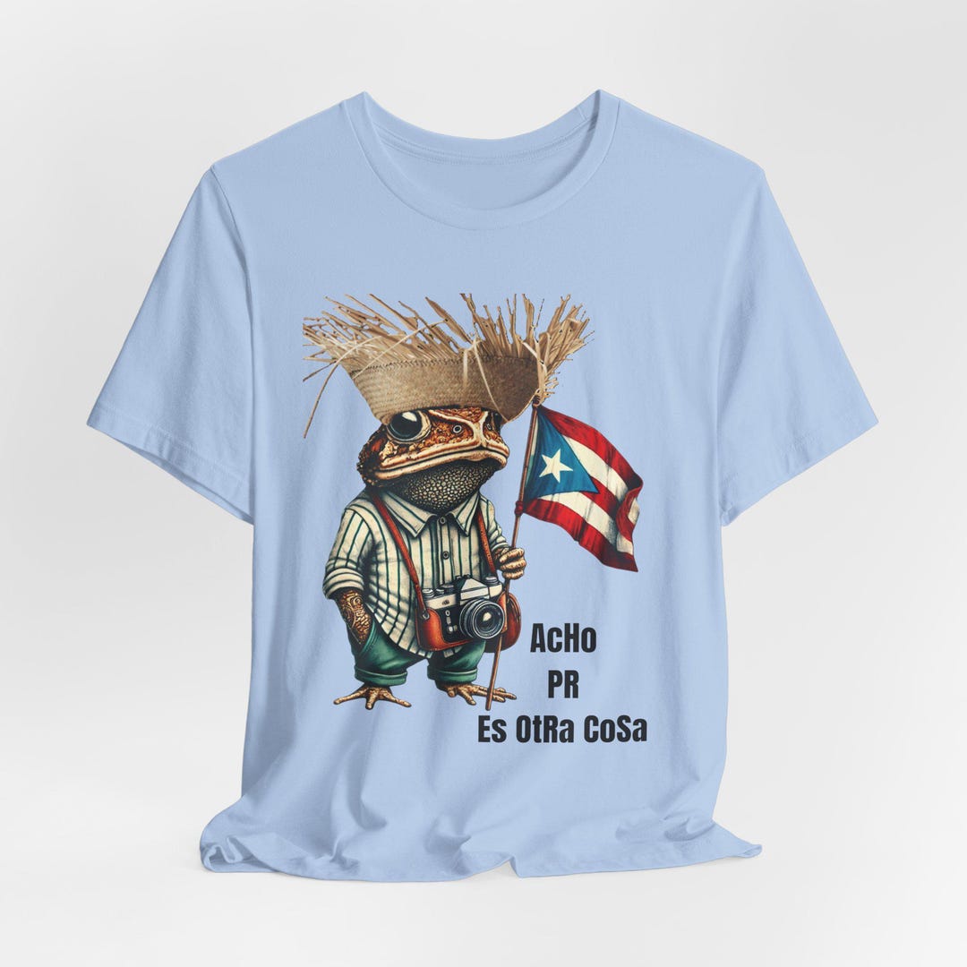 Sapo Concho Puerto Rico T-shirt: ACHO PR Design - Etsy