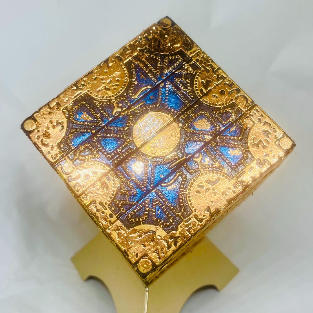 Handmade Hellraiser Puzzle Box: Color-shift Finish, Special Gift Inside ...