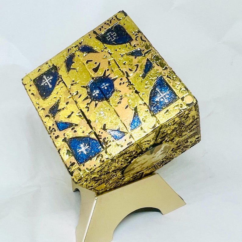 Handmade Hellraiser Puzzle Box: Movie Prop Replica With Gift - Etsy