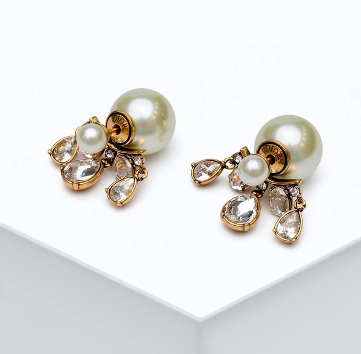 Christian dior tribal earrings store