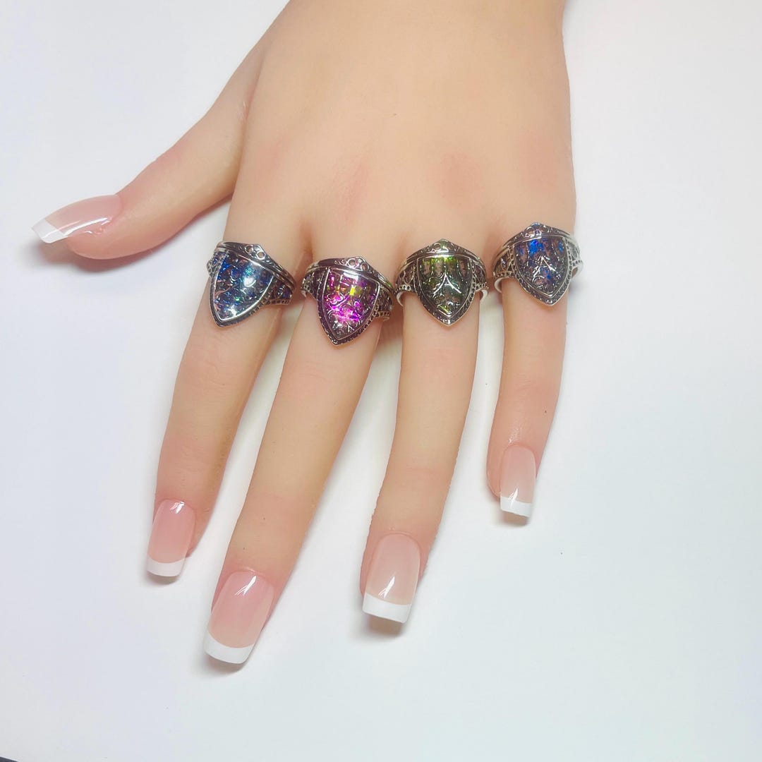 Gothic Arched Window Ring - Cathedral Arch Window Ring - Stained Glass ...