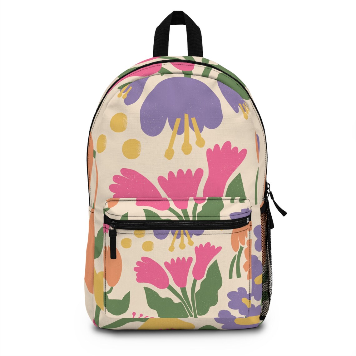 Trendy Backpack, Back to School, Work, University, College Floral ...