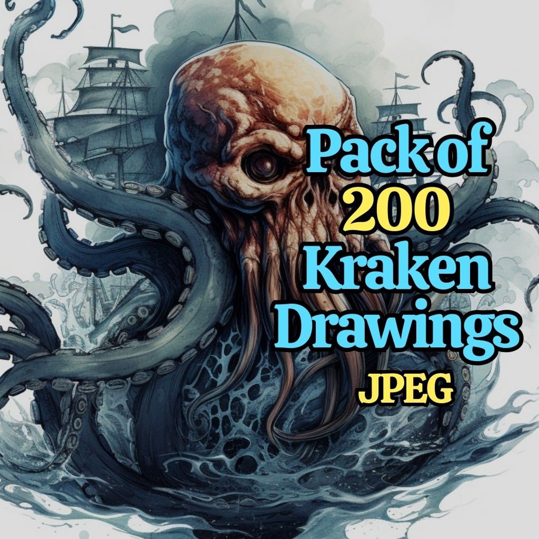 Kraken Drawing Kraken Images Kraken Artwork Kraken Fantasy Art Kraken ...