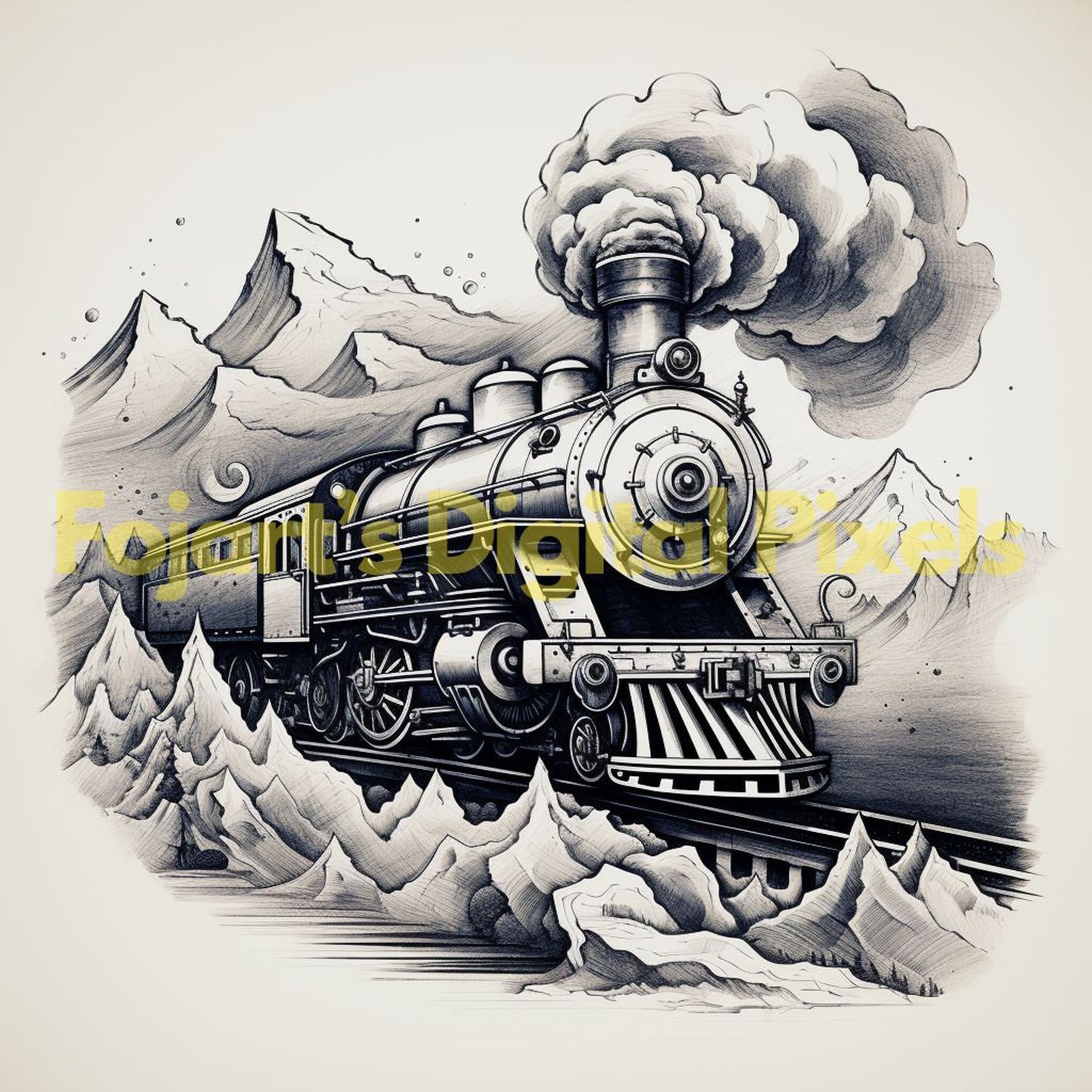 Train Tattoo Ideas Small Train Tattoo Simple Train Tattoo Crazy Train ...