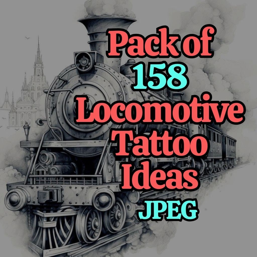 Locomotive Tattoo Ideas Locomotive Art Locomotive Artwork Steam ...