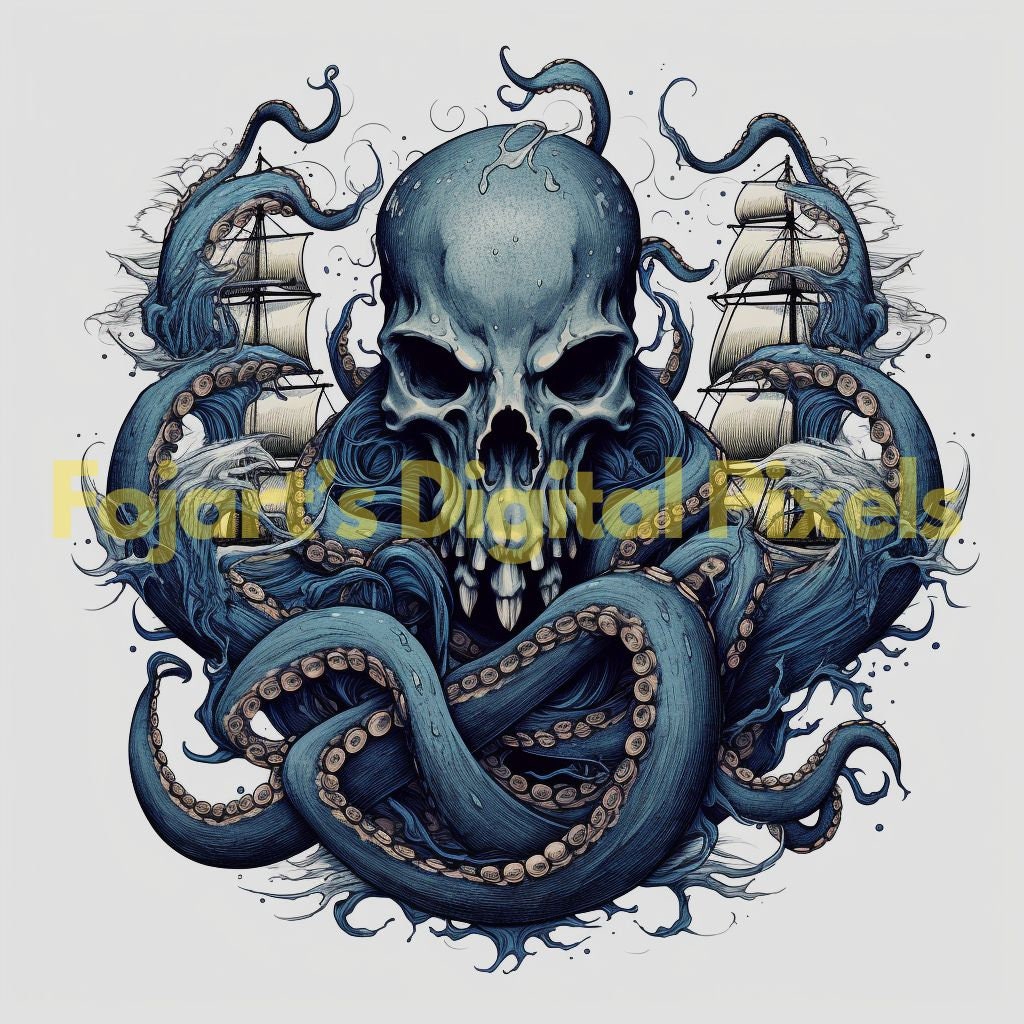 Kraken Drawing Kraken Images Kraken Artwork Kraken Fantasy Art Kraken ...