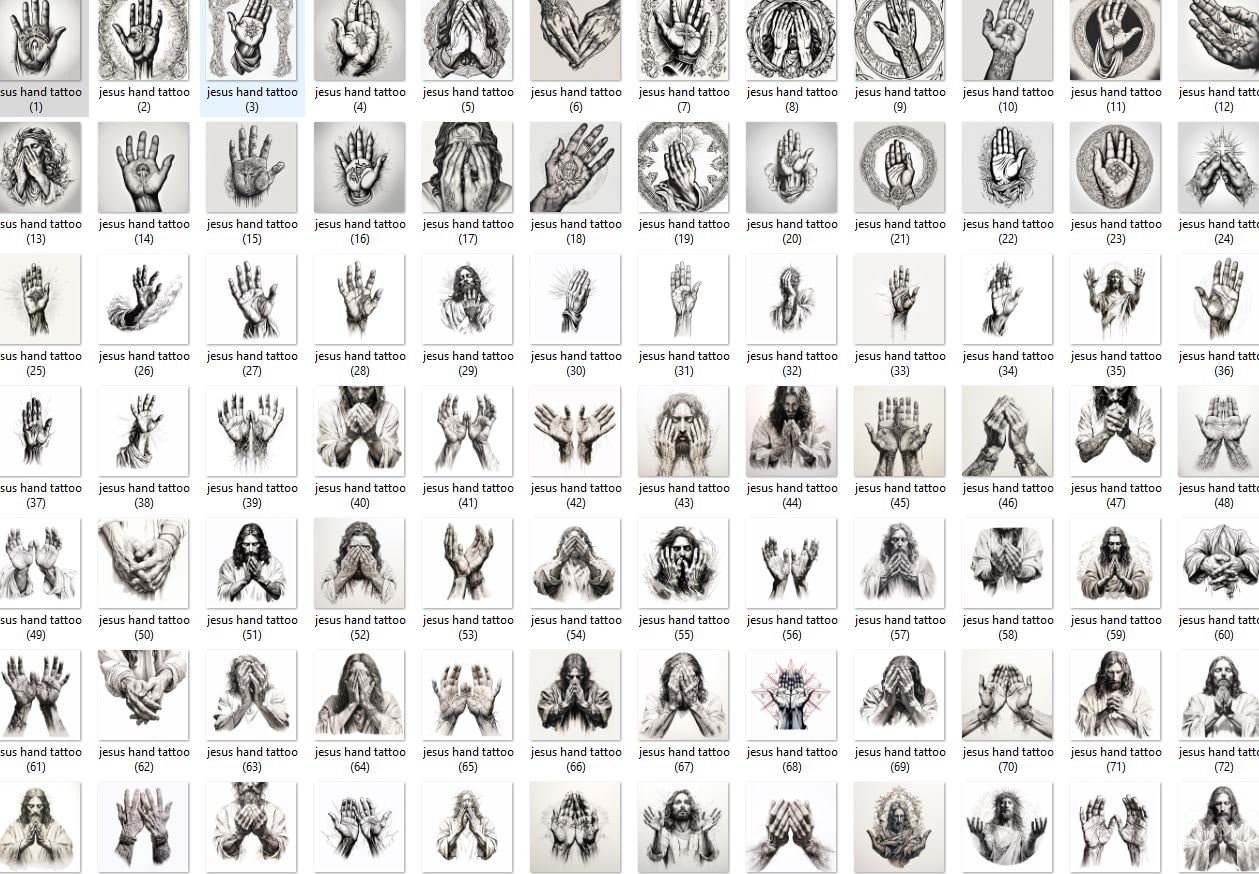 Jesus Hand Tattoo Jesus Hands Tattoo Designs Jesus Hands Tattoo Ideas ...