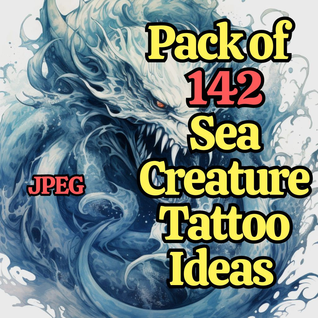 Sea Creature Tattoos Sea Creature Tattoo Ideas Sea Creature Tattoos for ...