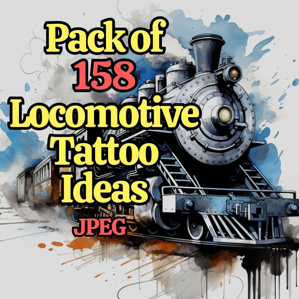 Locomotive Tattoo Ideas Locomotive Art Locomotive Artwork Steam ...