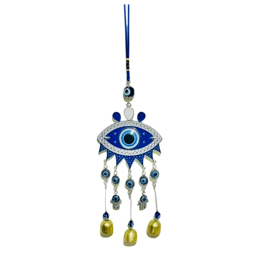 Lucky Handmade Evil Eye Bell Wall Hanging Decoration - Etsy