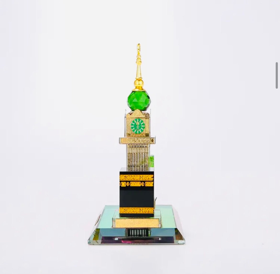 Muslim Kaaba Clock Tower Model Islamic Architecture Souvenirs Home ...