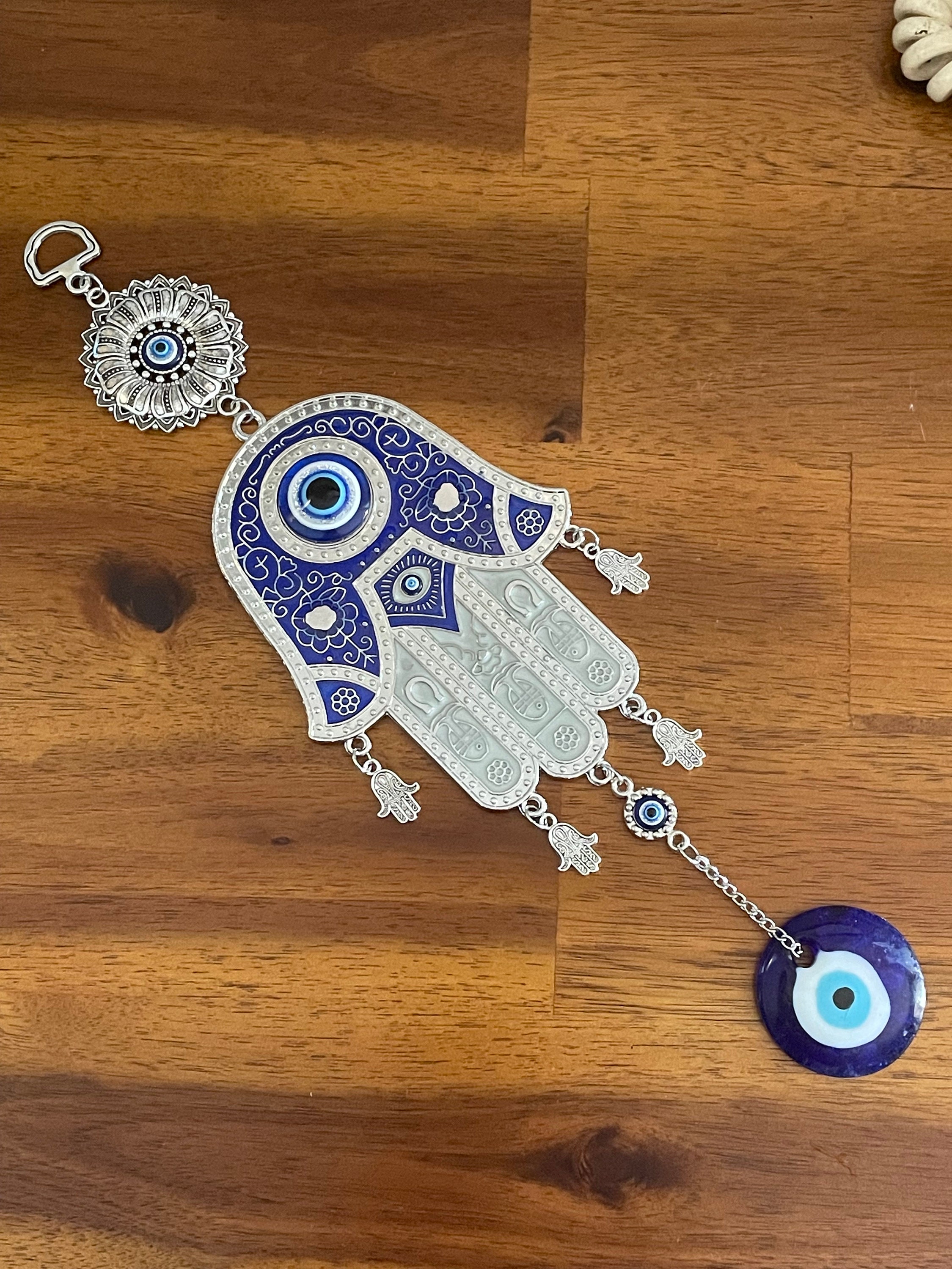 Hamza Fatima Hand Wall Hanging Evil Eye - Etsy