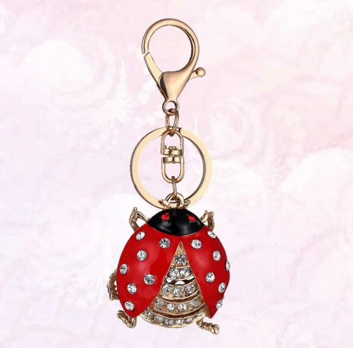 Lucky Ladybug Car Keychains Animals Ornaments Car Keychains - Etsy