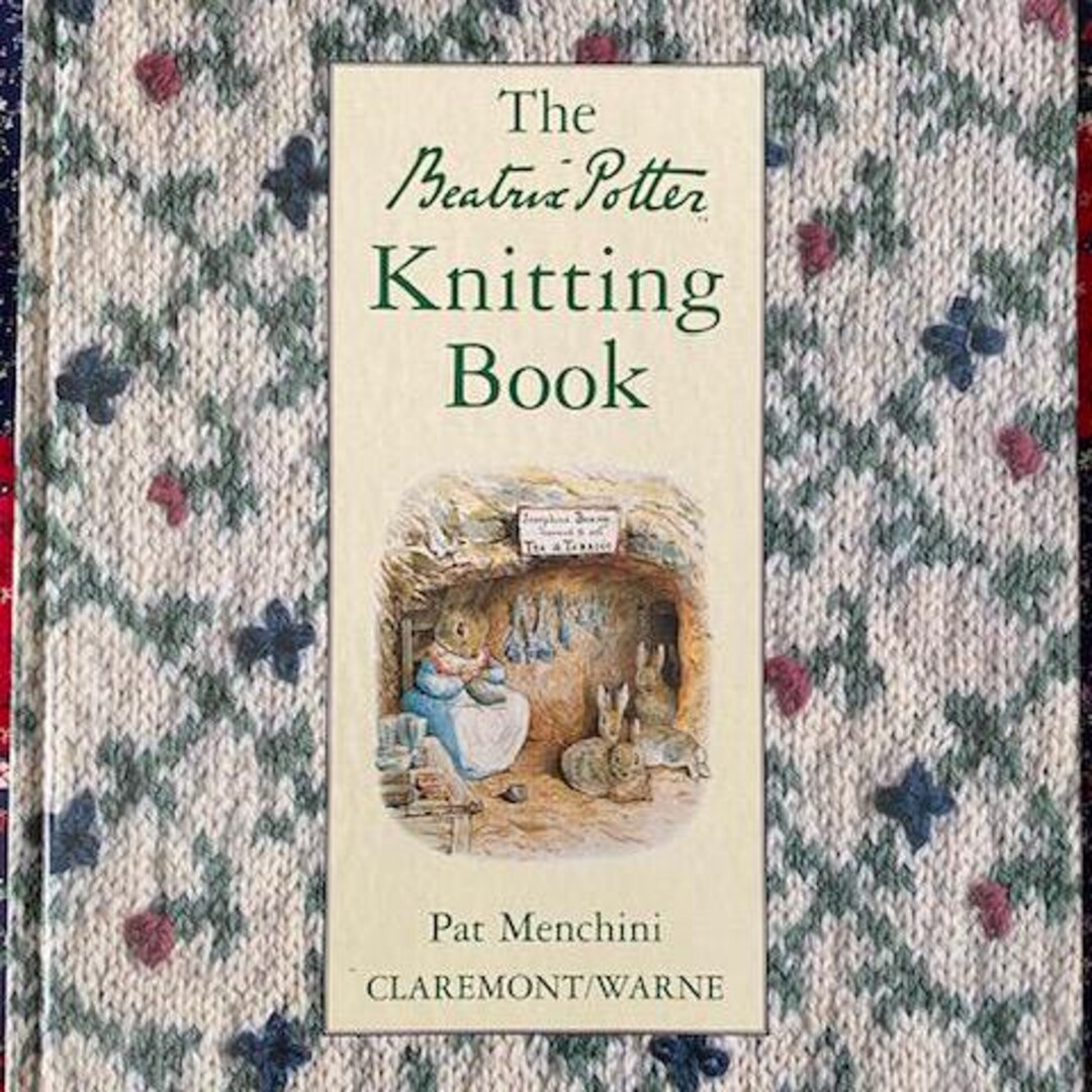 Beatrix Potter Knitting Book, Vintage Knitting by Pat Menchini, Knit ...
