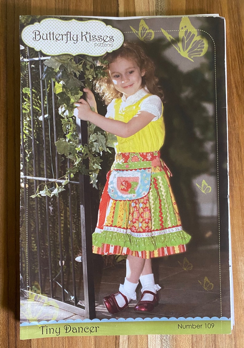 Tiny Dancer Twirl Skirt Paper Pattern Butterfly Kisses 2012 Drop ...
