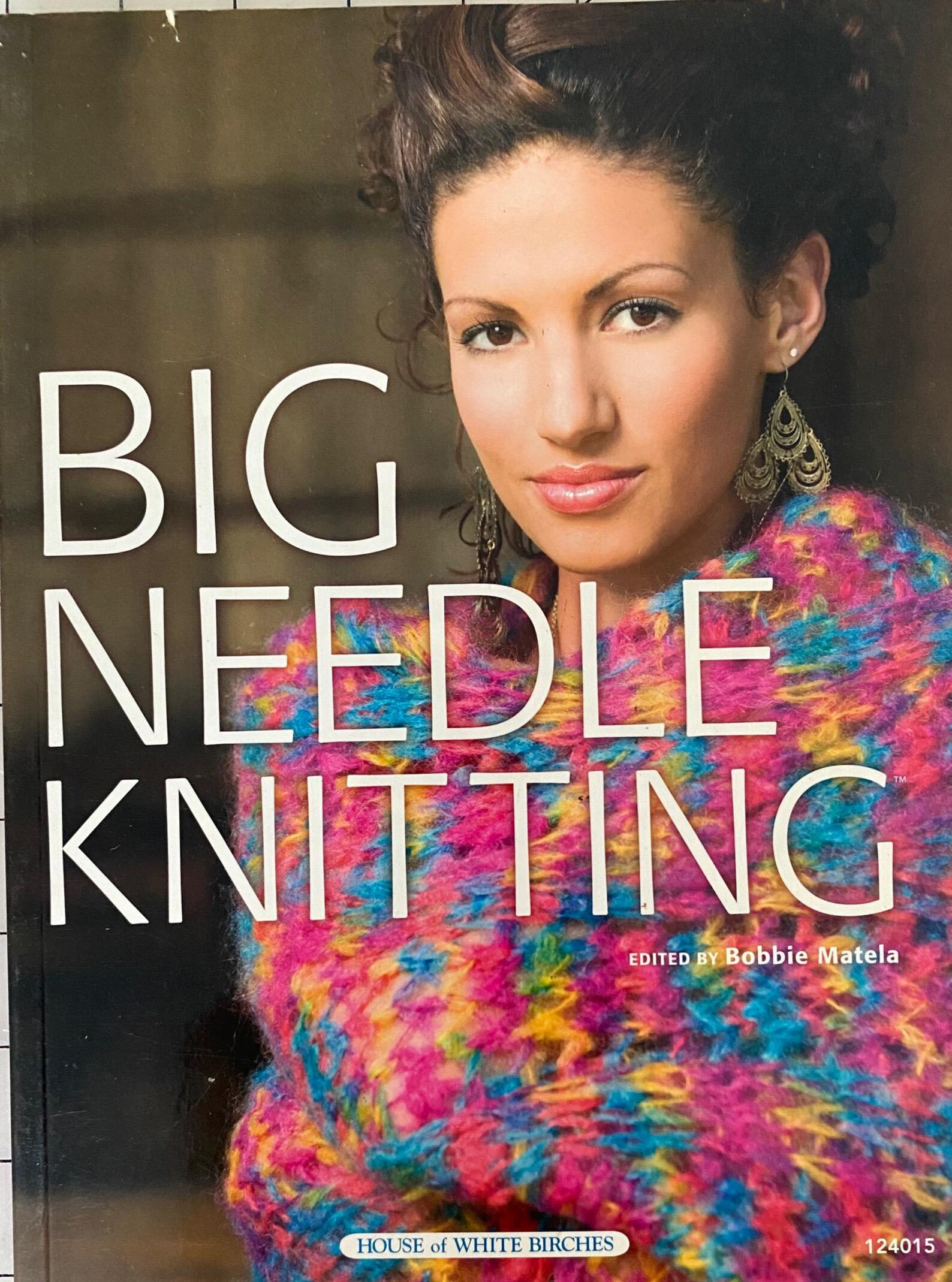 Big Needle Knitting Pattern Book: Fast Knit Afghans, Sweaters, Shawls ...