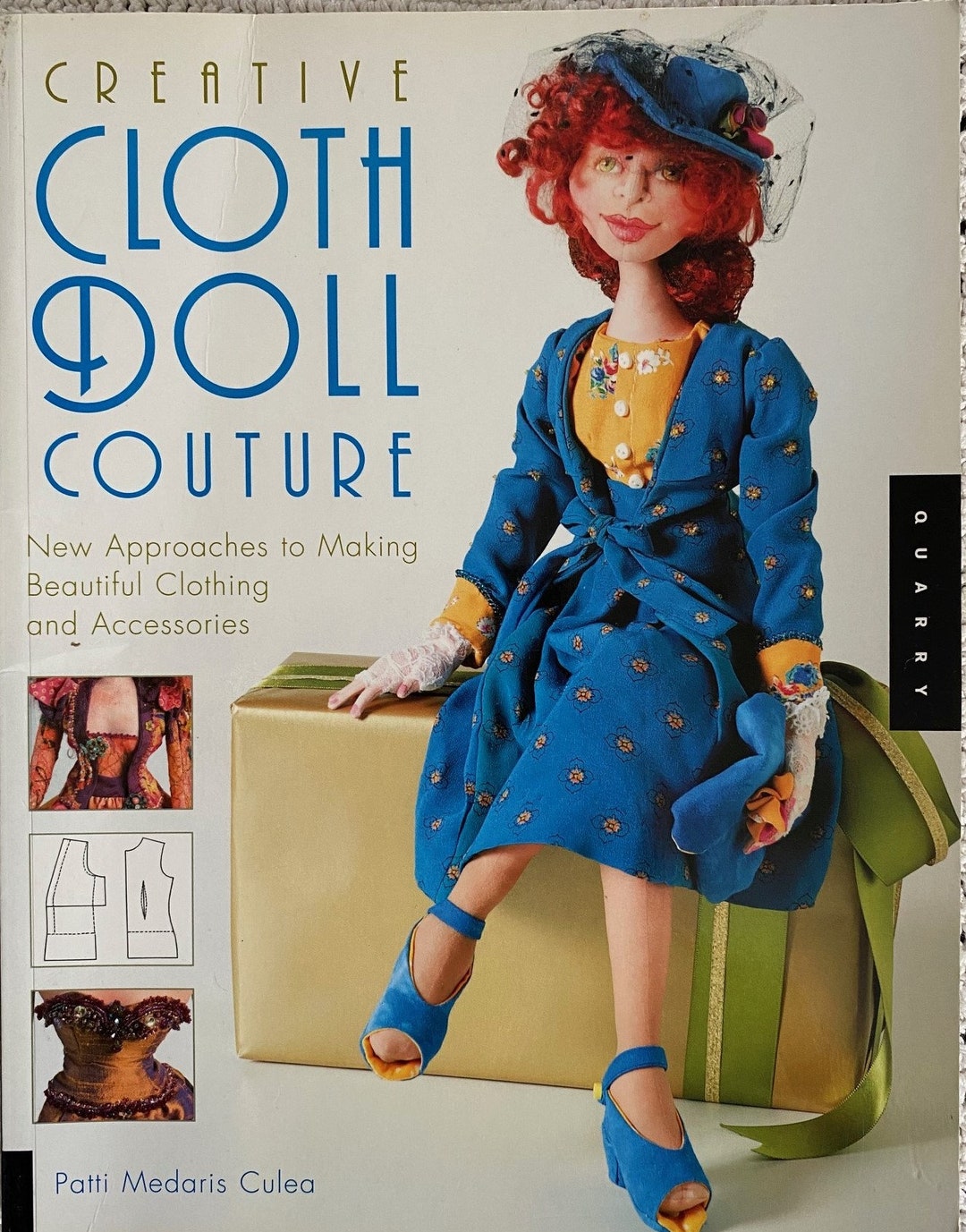 Creative CLOTH DOLL COUTURE Dollmaking Book and How to for Making ...