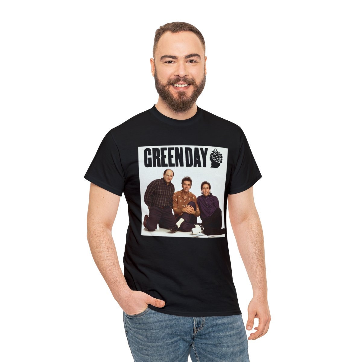 Seinfeld Green Day Shirt, Seinfeld Movie, Seinfeld T-shirt, Seinfeld ...