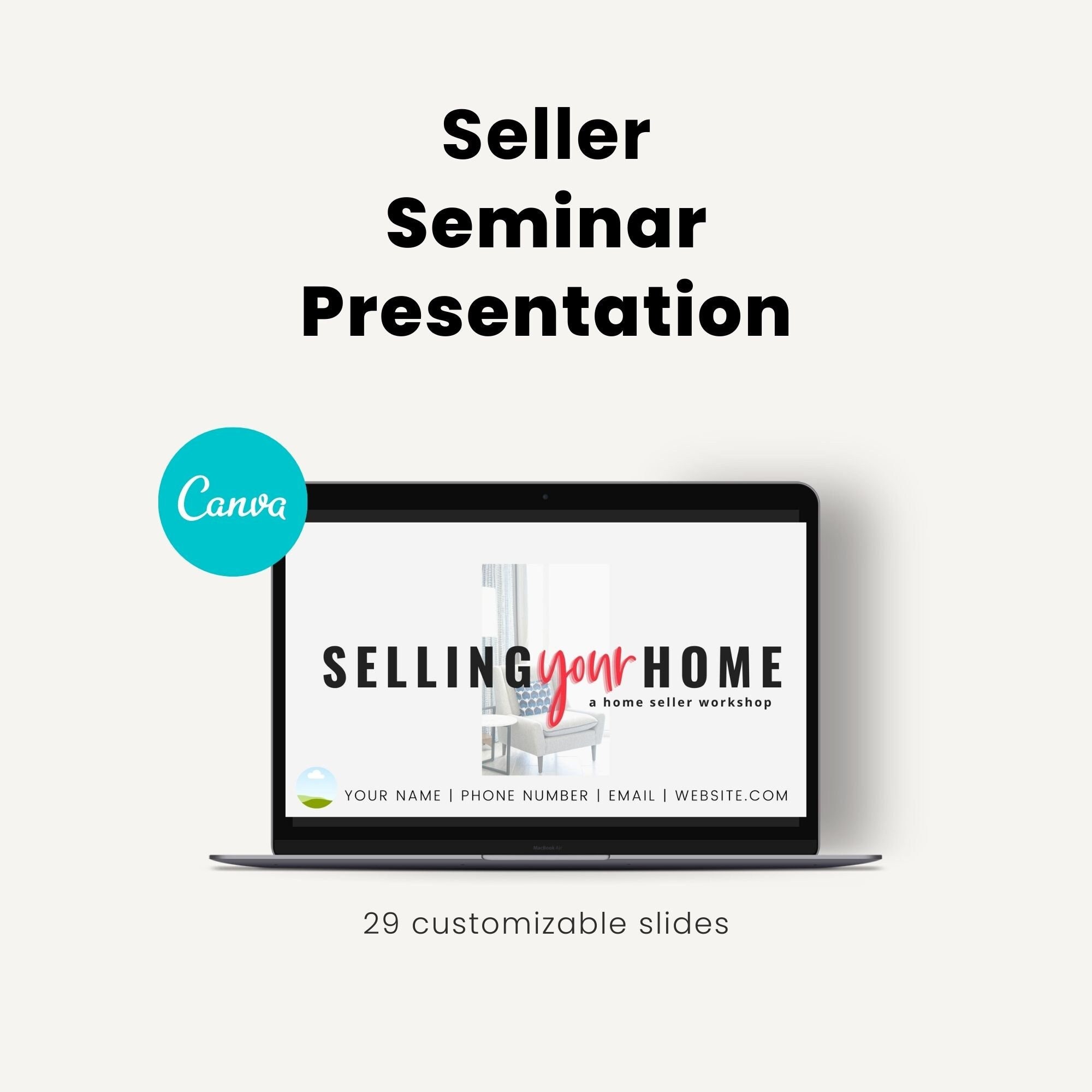 Home Seller's Workshop | Seller Seminar Presentation | Canva Template ...