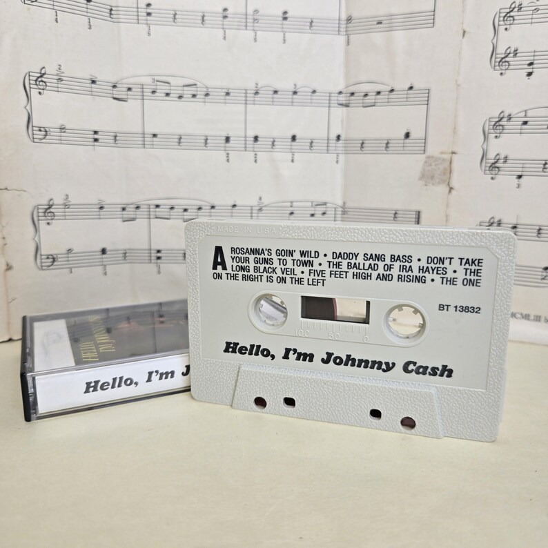 Johnny Cash - Hello, I'm Johnny Cash | Cassette Tape | Album | Country ...
