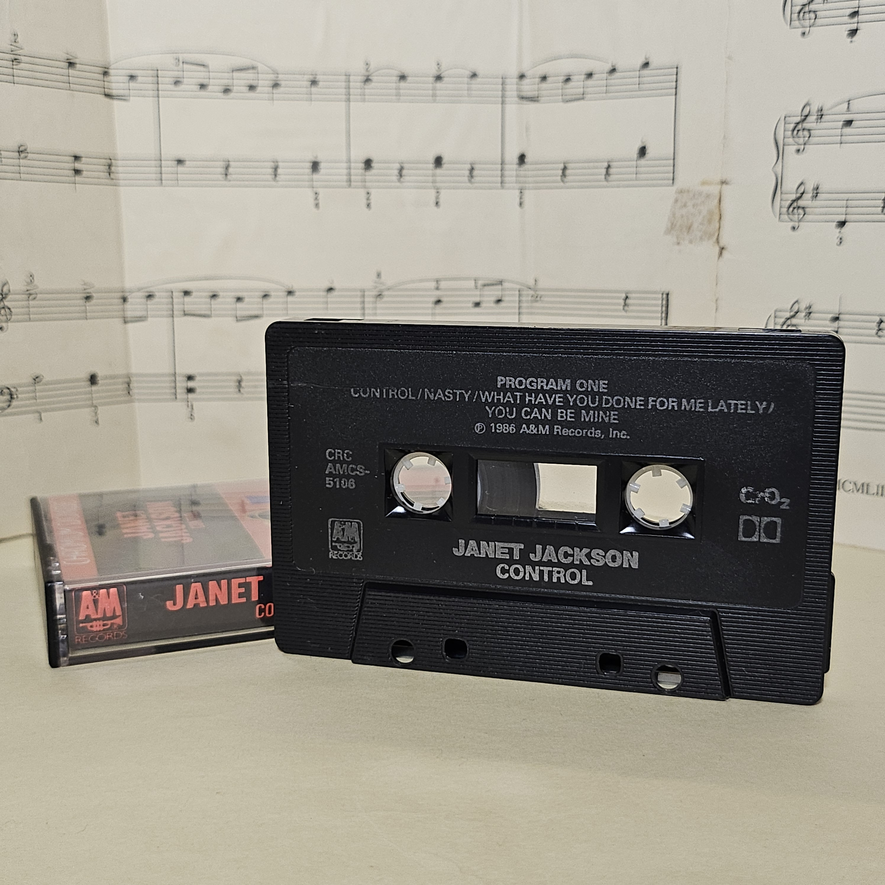 Janet Jackson Control Cassette Tape Album R&b/pop 1986 - Etsy