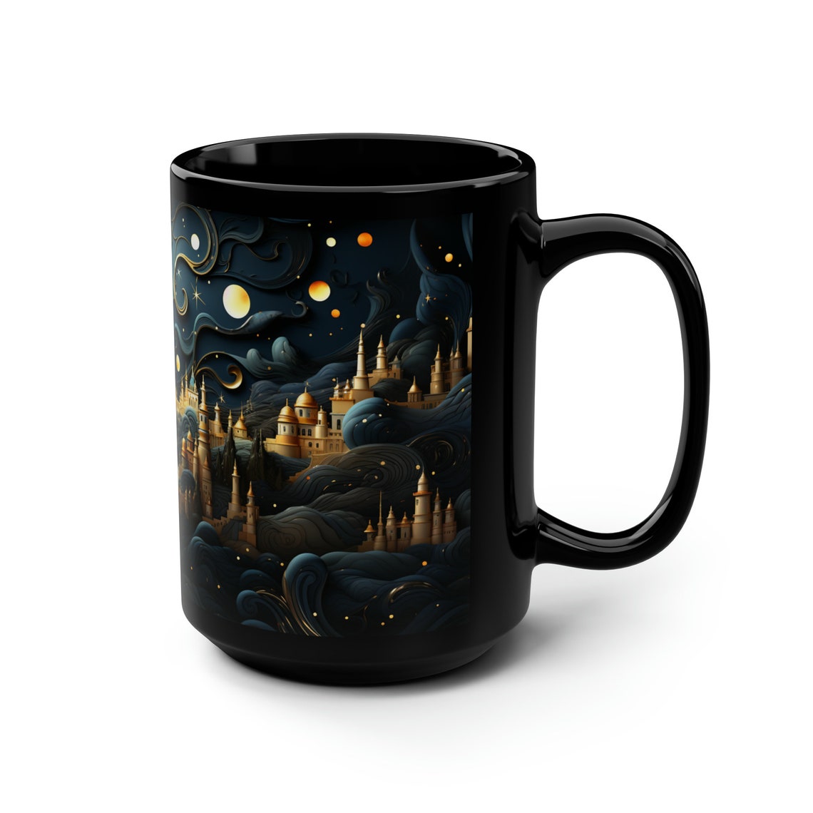 Arab Inspired City Mug - Beautiful Oasis to Relax - 15oz Mug - Arabic ...
