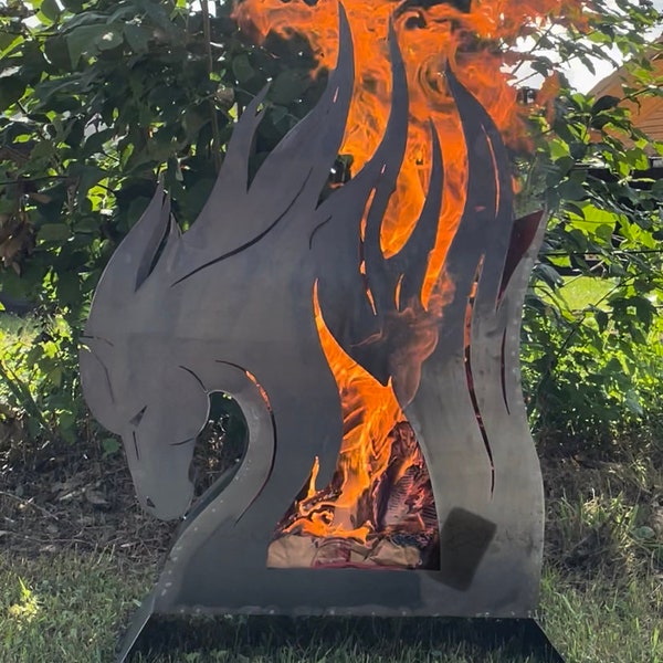 Fire Pit Horse - Etsy