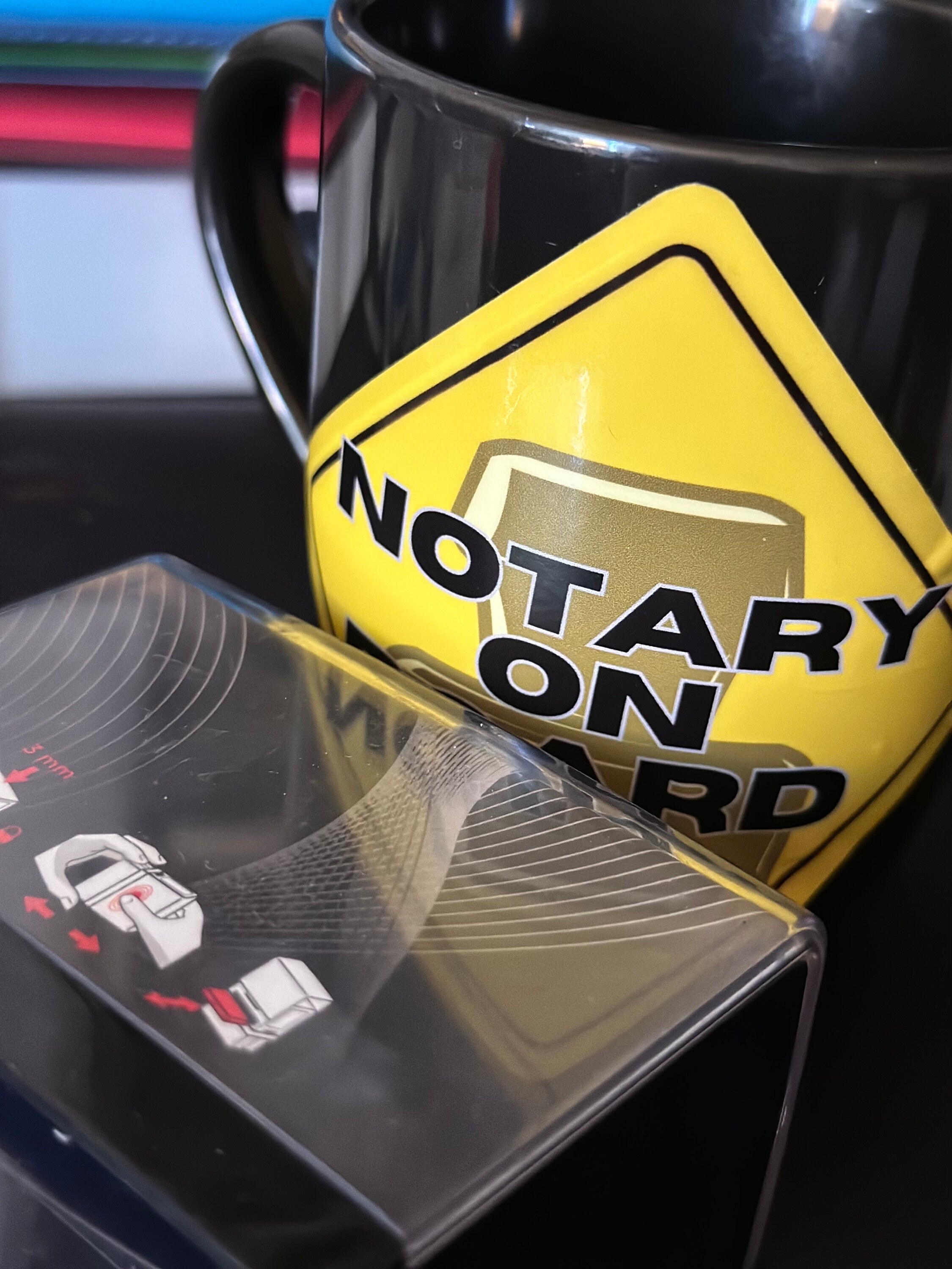 Notary on Board Sticker Notary Public Sticker Mobile Notary Water ...