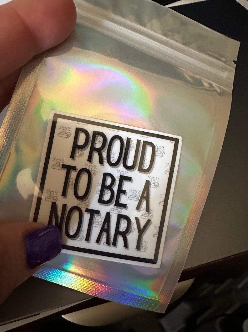 Notary Public | Notary Sticker | Water Bottle Sticker | Travel Mug ...