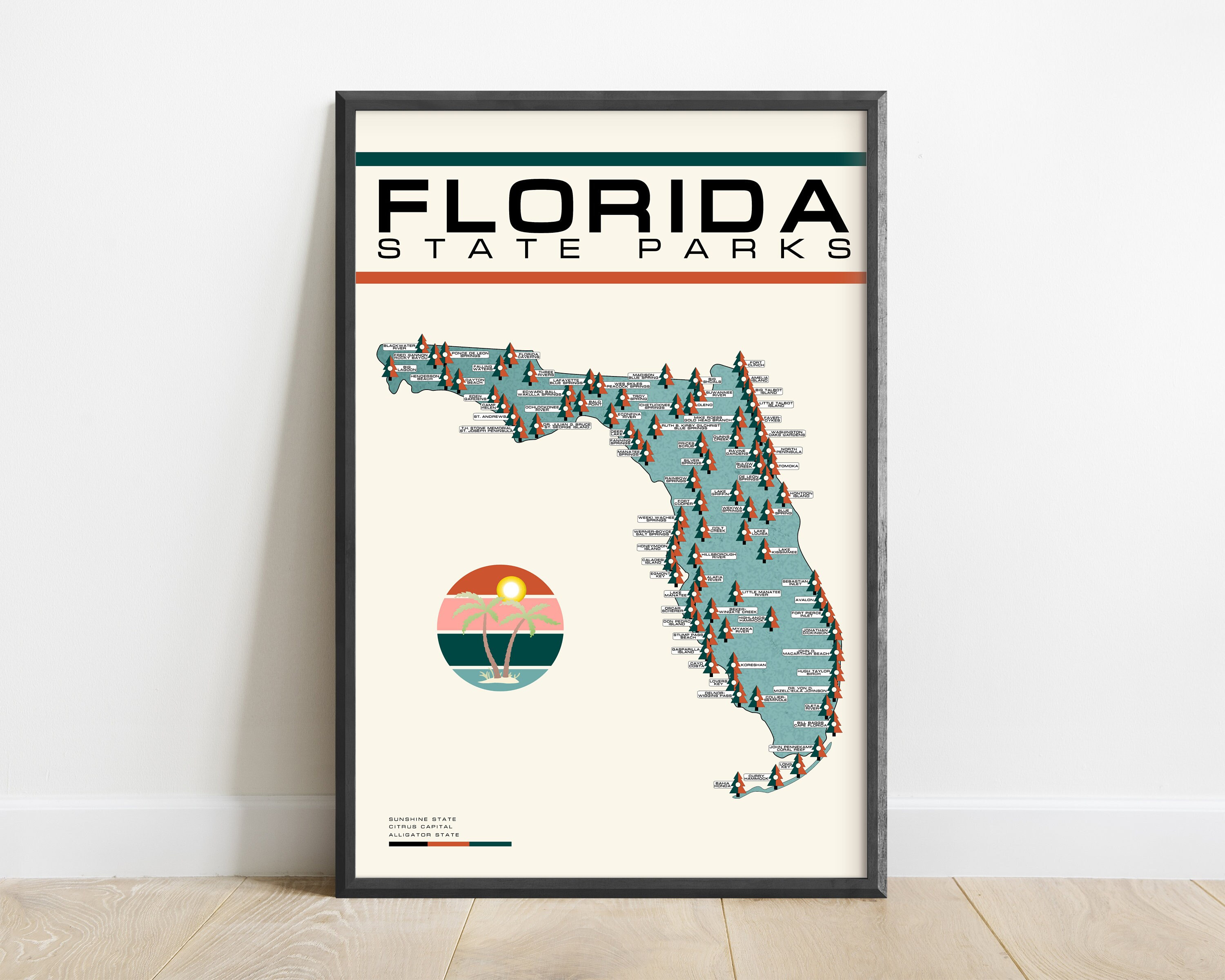Florida State Park Map, Florida State Park Checklist, Florida Adventure ... Florida State Park Map, Florida State Park Checklist, Florida Adventure ...