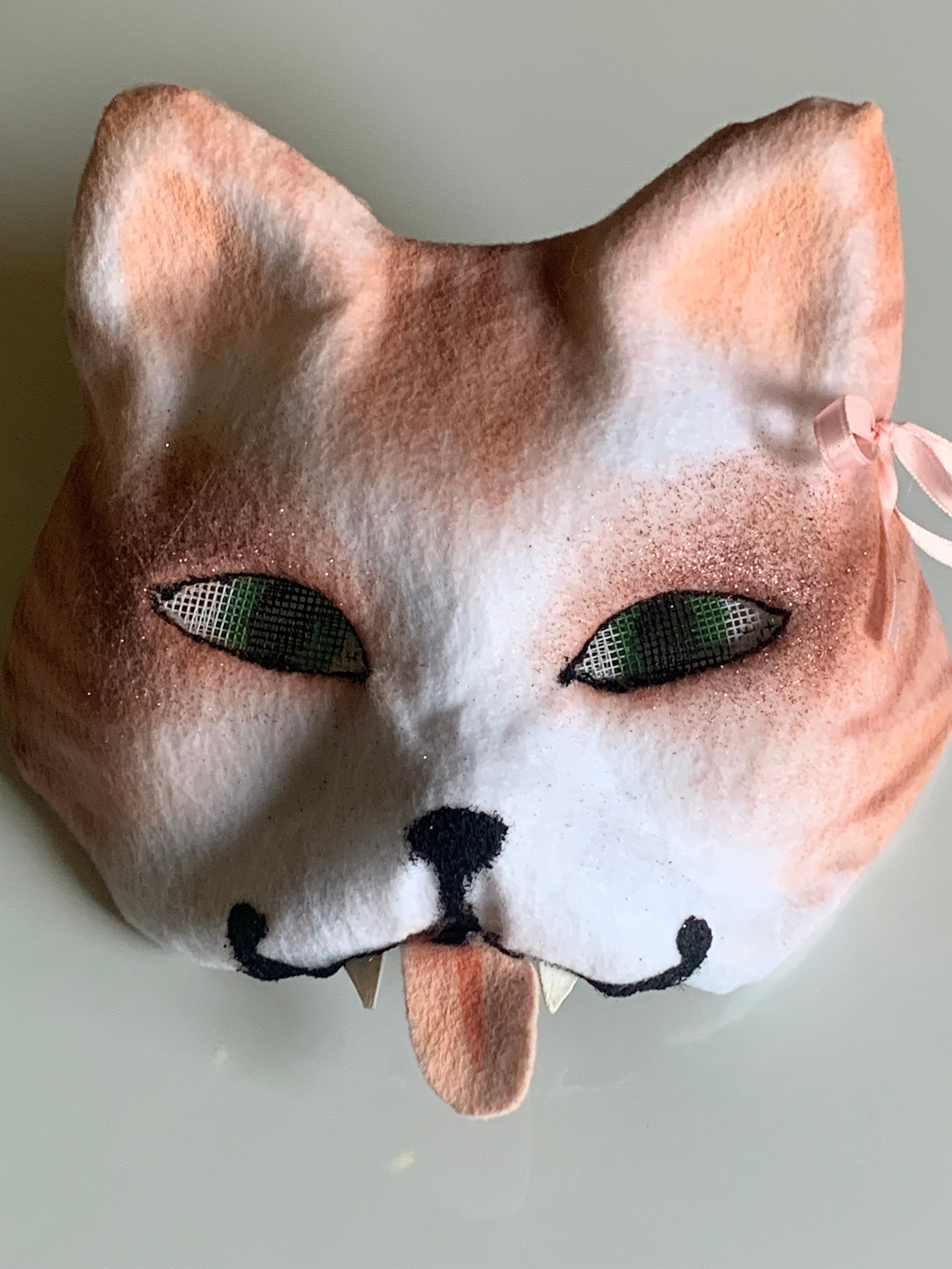 Handmade Therian Cat Mask Therian Mask, Therian Mask Gift, Therian Gift ...